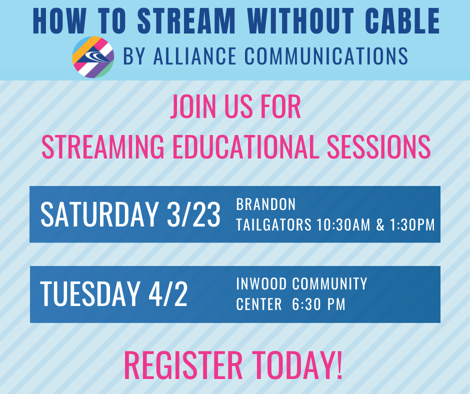 Alliance Communications to host educational sessions on streaming ...