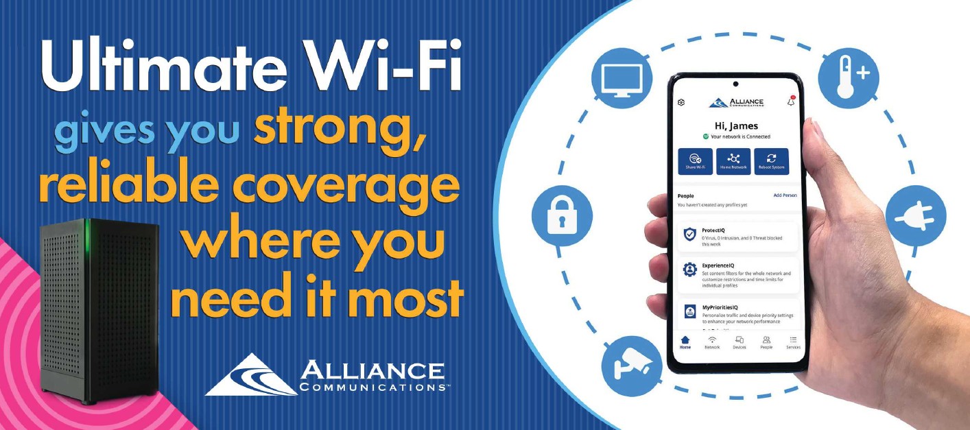 Upgraded Wi-Fi for Every Corner of Your Home - Alliance Communications